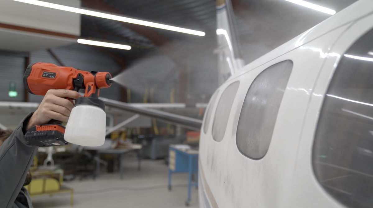 SPRAY-GUN-spraying-airplane – Voxellab 3D Market