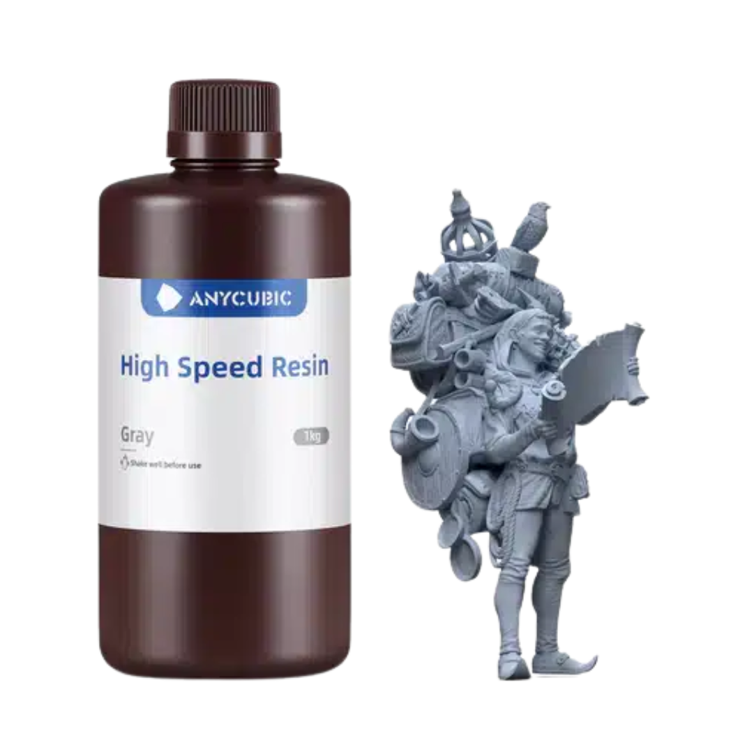 Anycubic HIGH SPEED Resin 1kg Siva (Gray) – Voxellab 3D Market