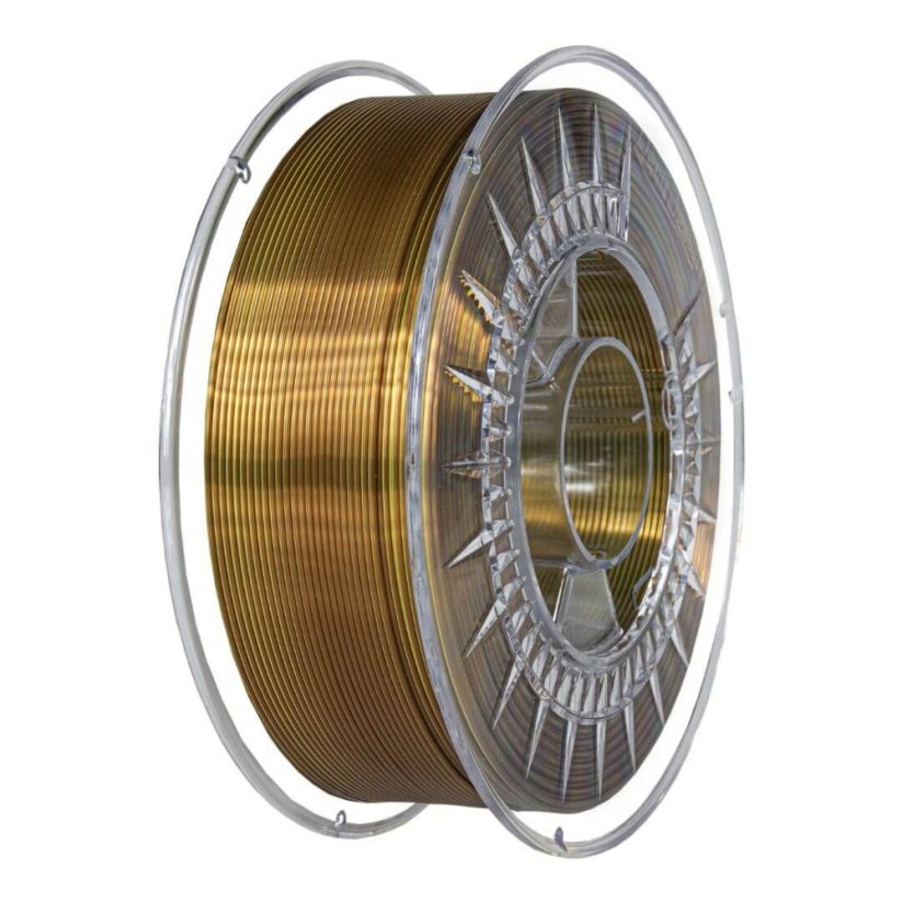D.D. PLA SILK Dual 1,75mm 1kg Gold/Brown – Voxellab 3D Market
