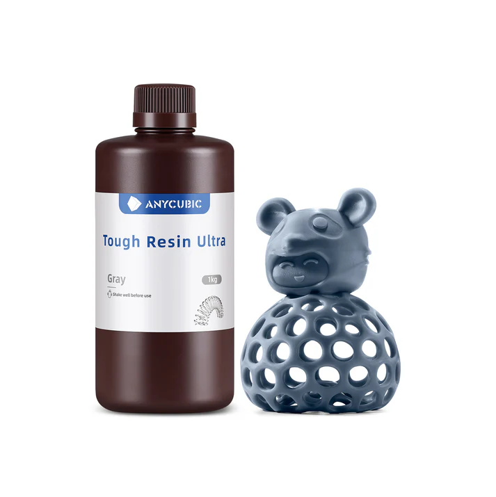 Anycubic Tough Ultra Resin 1KG Siva (Gray) – Voxellab 3D Market