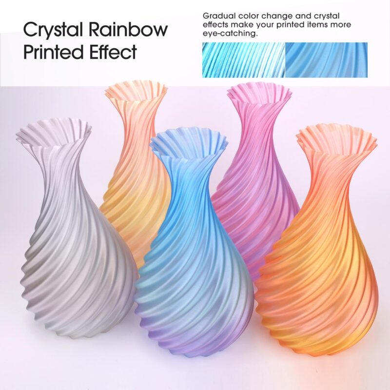 eSUN E-PLA Clear 1,75mm 1kg Translucent Blue Purple – Voxellab 3D Market
