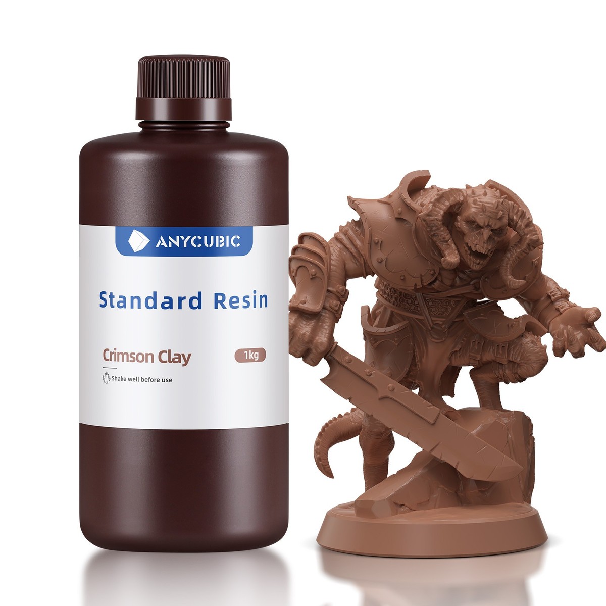 Anycubic Standard Rezin 1kg Crimson Clay – Voxellab 3D Market